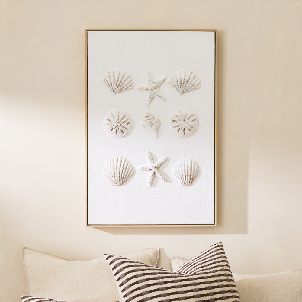 Moma Shelly Beach Canvas | Adairs