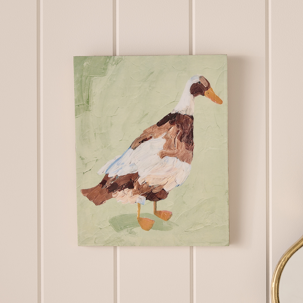 Birdhouse Duck Timber Wall Art | Adairs