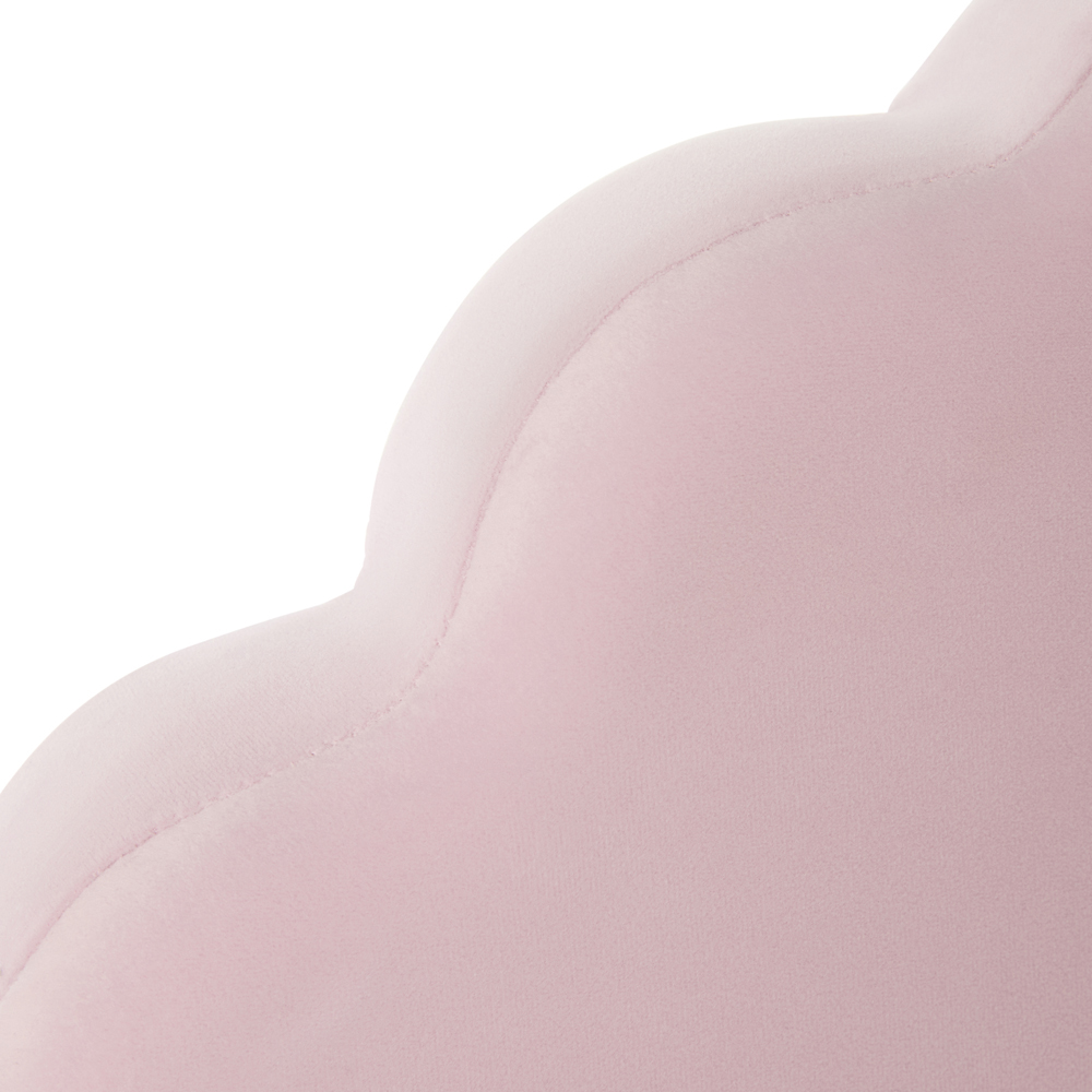 Adairs Kids - Isabella Pink Lilac Scallop Bedhead | Adairs