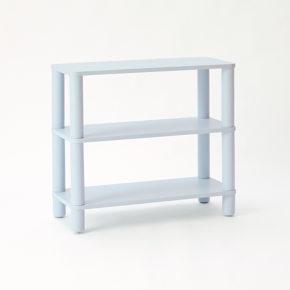 Adairs Kids - Louie Glacier Blue Timber Bookshelf | Adairs