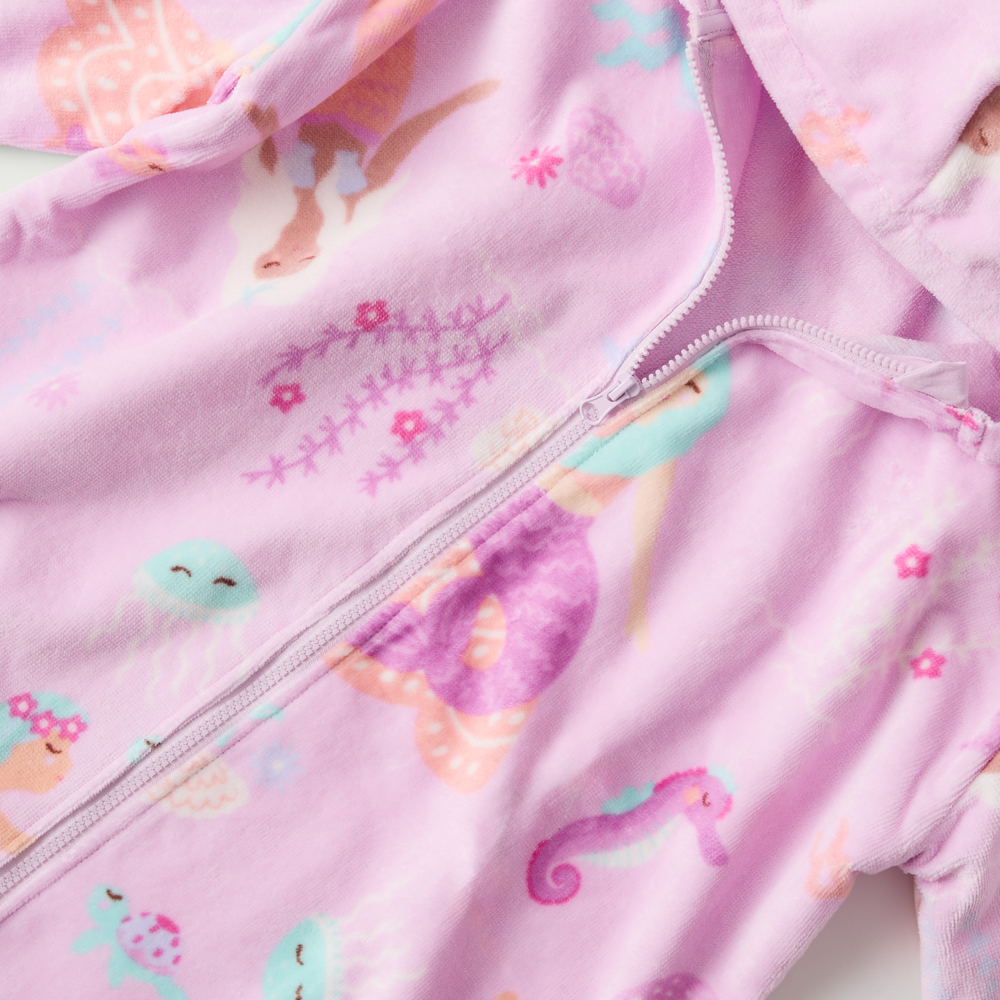 Terry Cloth Swim Cover Up Women Dryrobe Kids Kids Toddler Little Girl ...