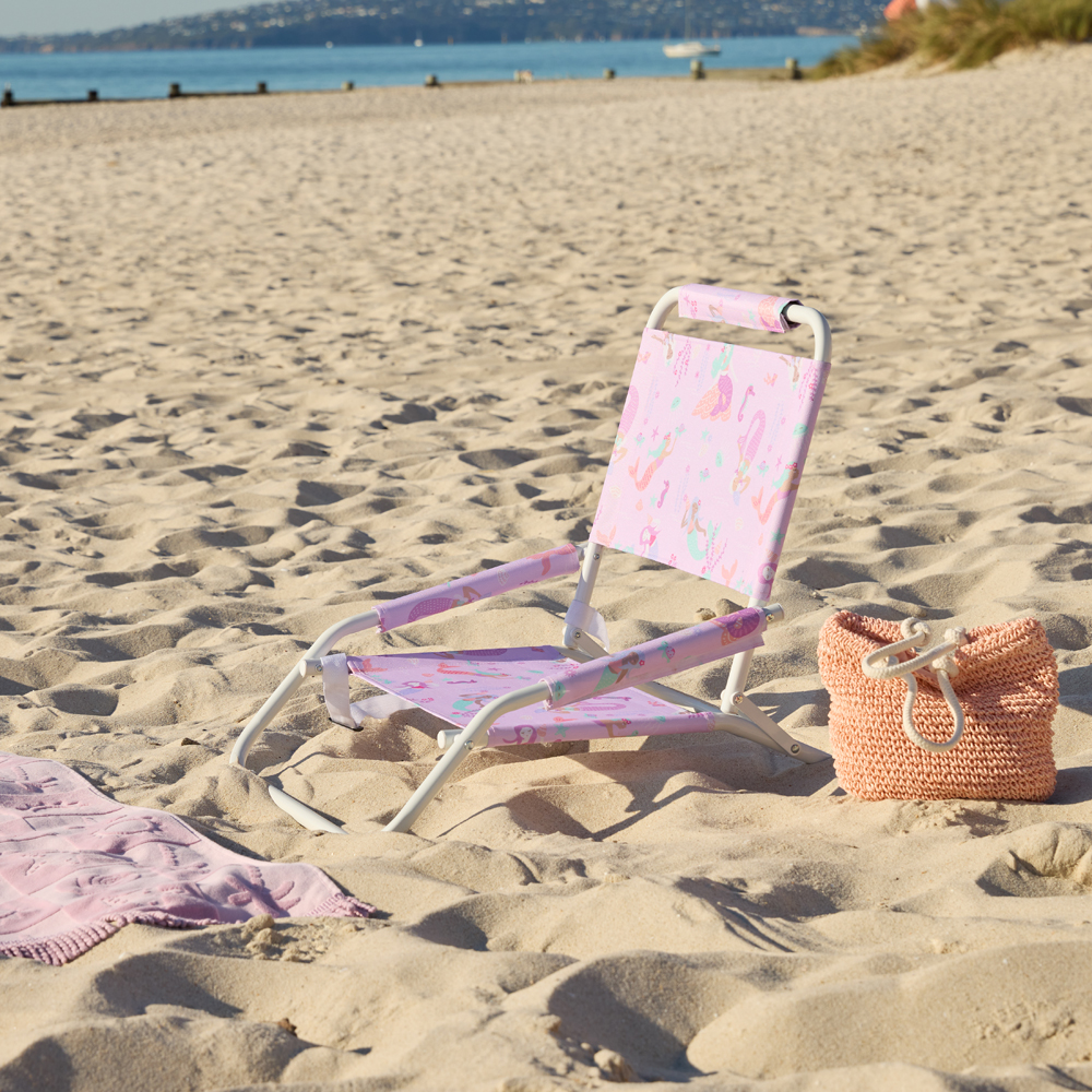 Adairs Kids - Mermaid Dream Printed Beach Chair | Adairs