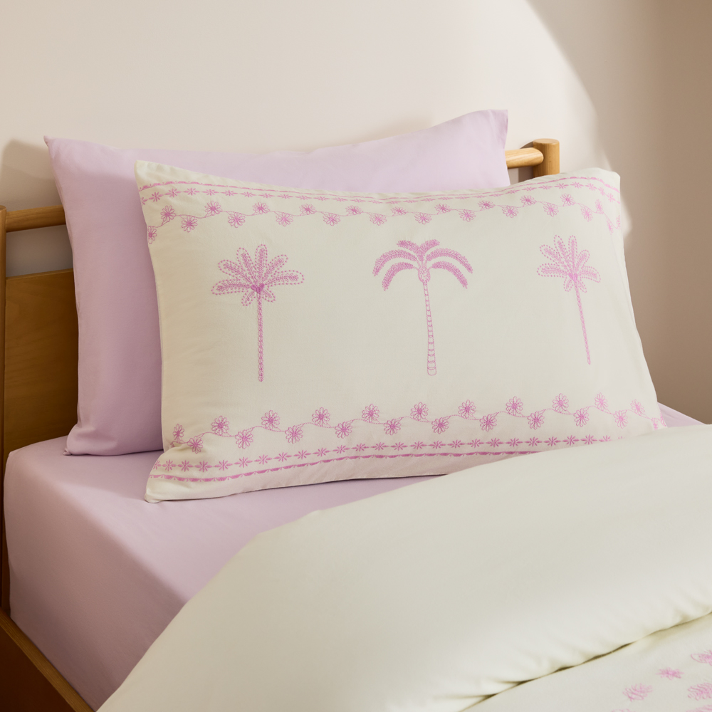 Adairs Kids - Kalani Stonewashed Off White Quilt Cover Set | Adairs