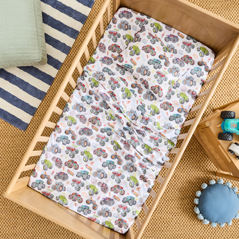 Adairs Kids - Mattel Hot Wheels Monster Trucks Sheet Set | Adairs