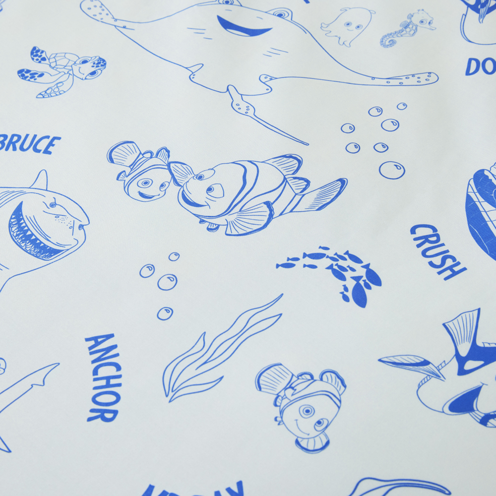 Adairs Kids - Disney Pixar Finding Nemo Soft Blue Quilted Quilt Cover ...