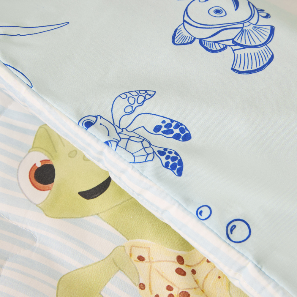 Adairs Kids - Disney Pixar Finding Nemo Soft Blue Cot Quilted Quilt ...