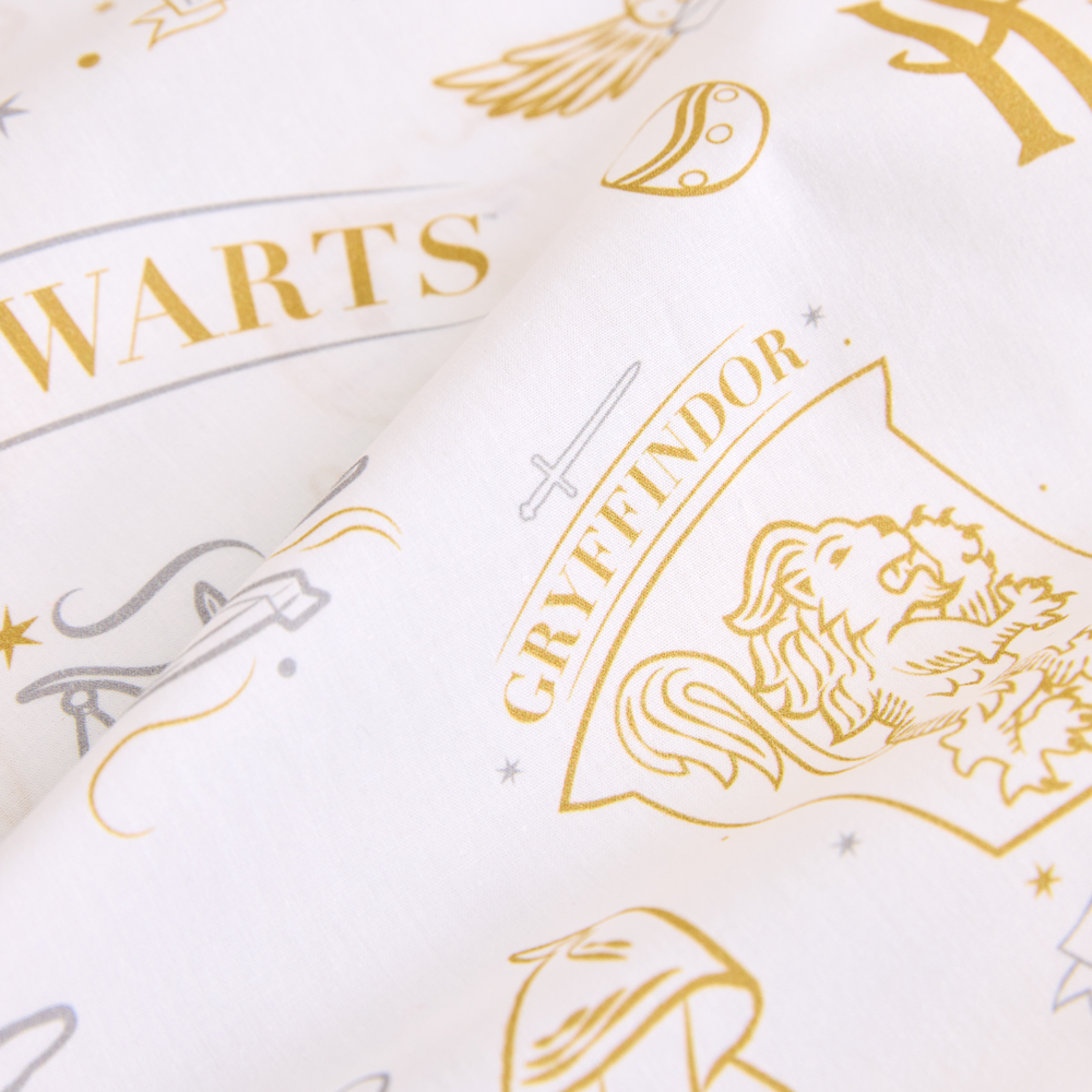 Adairs Kids - Harry Potter Hogwarts White Sheet Set | Adairs