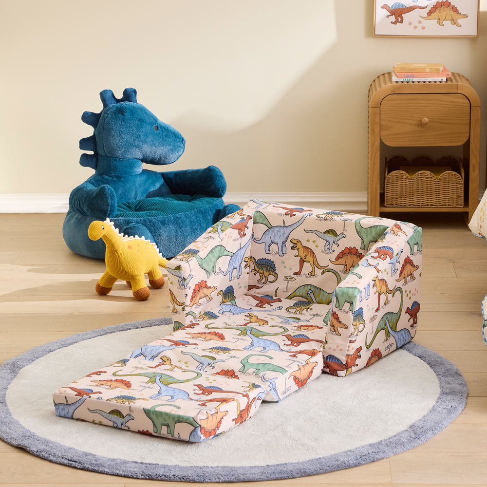Adairs Kids - Dino Walk Flip Out Sofa | Adairs