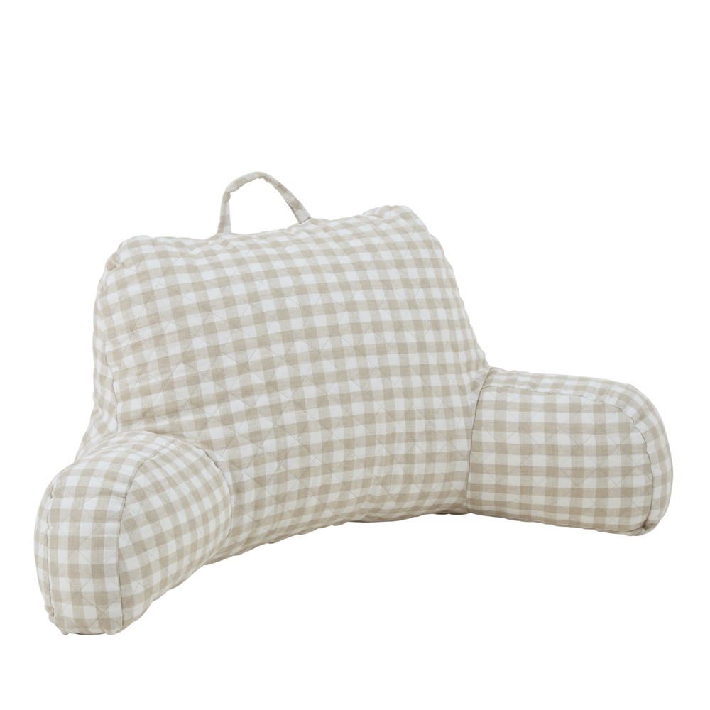 Adairs Kids - Vintage Washed Linen Linen Check Comfort Buddy | Adairs