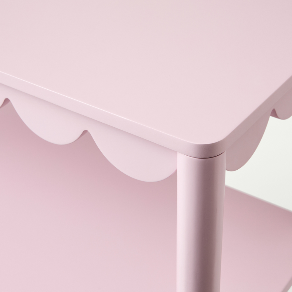 Adairs Kids - Sadie Lilac Scallop Storage Shelf | Adairs