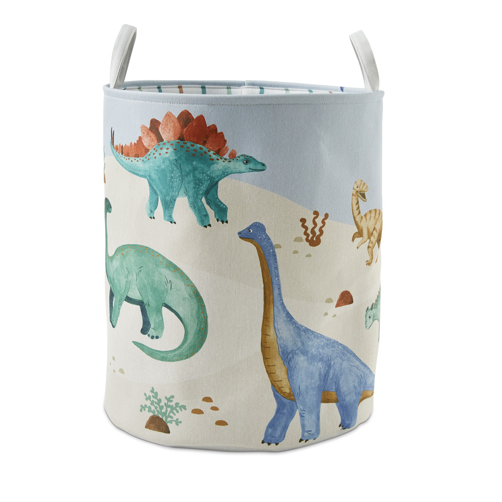 Adairs Kids - Dino Explore Printed Basket | Adairs