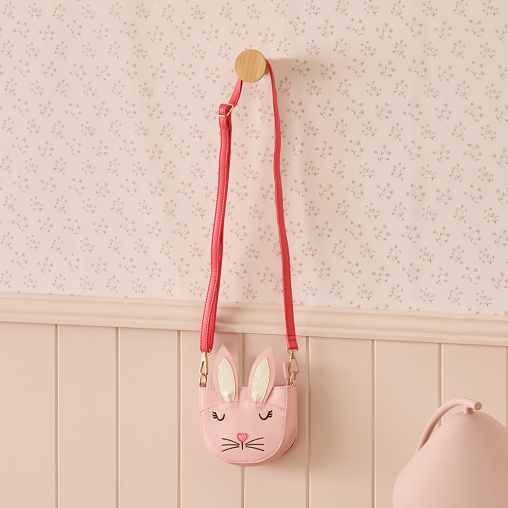 Pink Bunny Sling Bag | Adairs