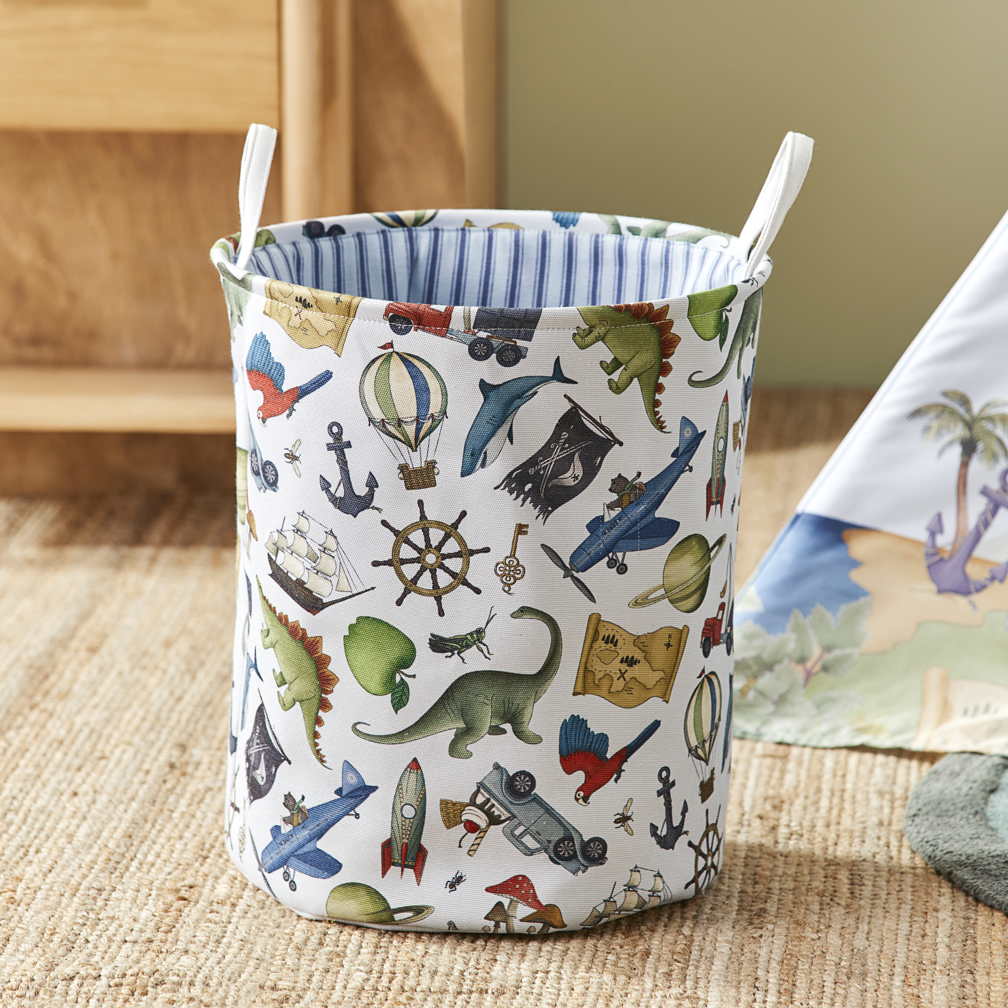 Fleur Harris Adventureland Printed Basket | Adairs