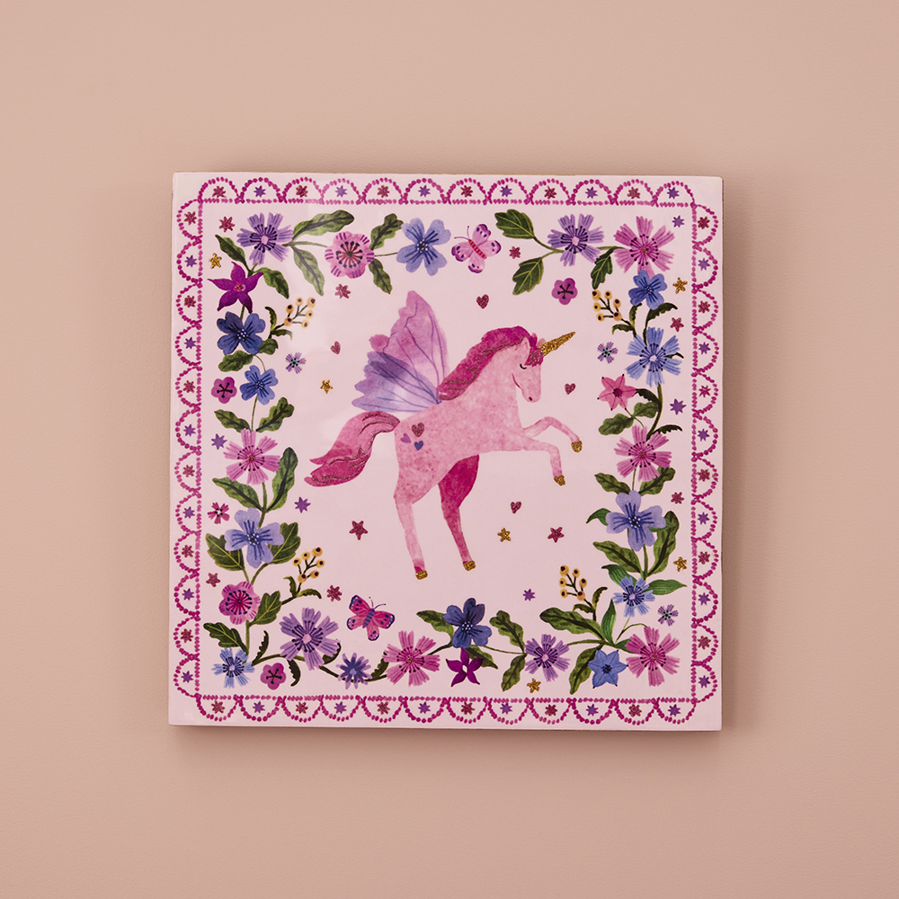 Adairs Kids - Stegosaurus Shaped Timber Wall Tile | Adairs