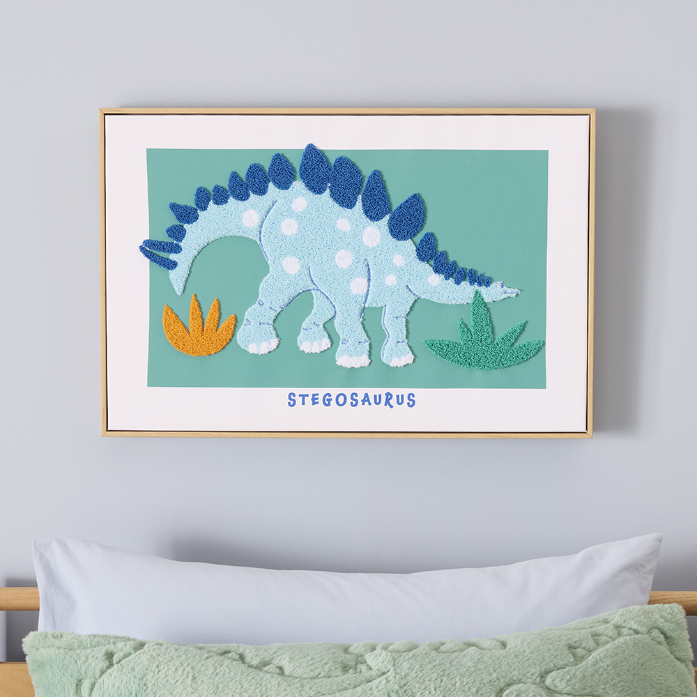 Adairs Kids - Stegosaurus Wall Art | Adairs