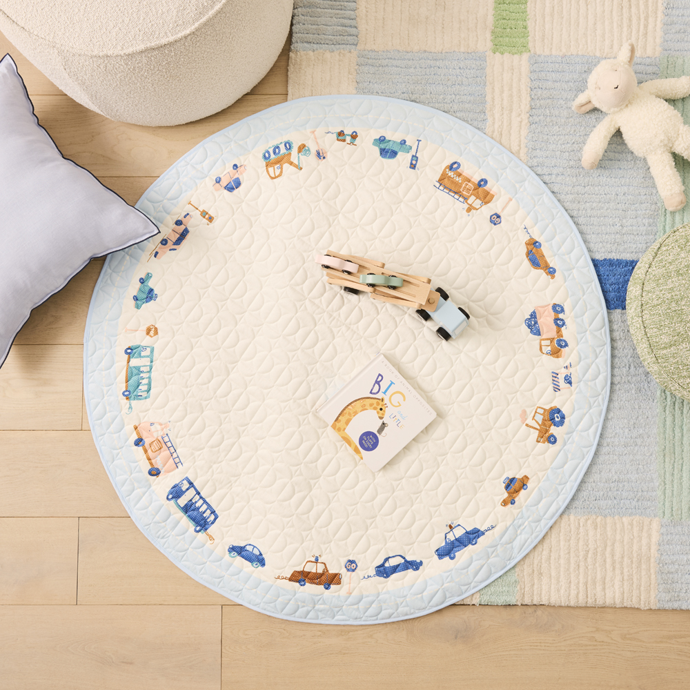 Adairs Kids - Stop & Go Cars Nursery Play Mat | Adairs