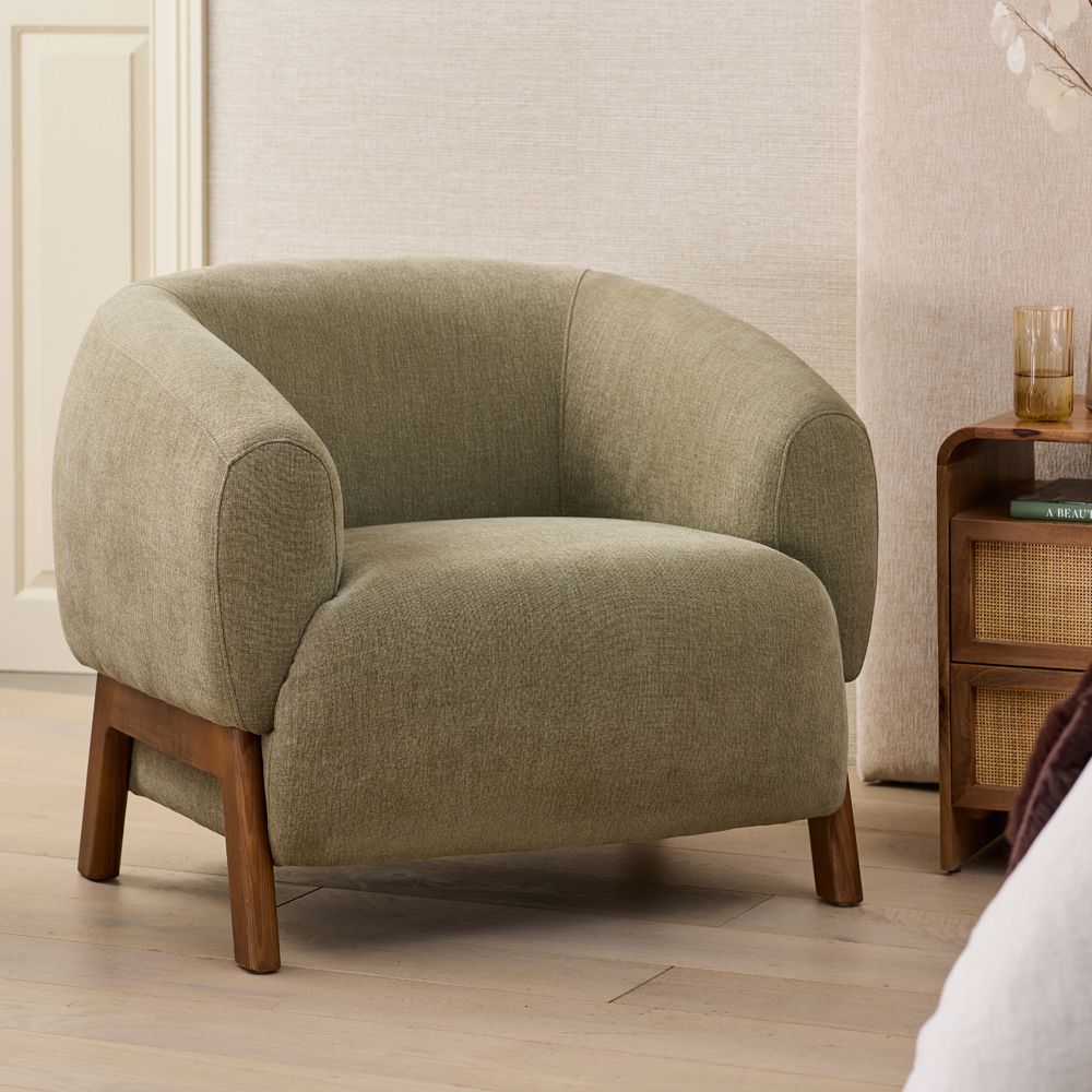 Esme Sage Chair | Adairs