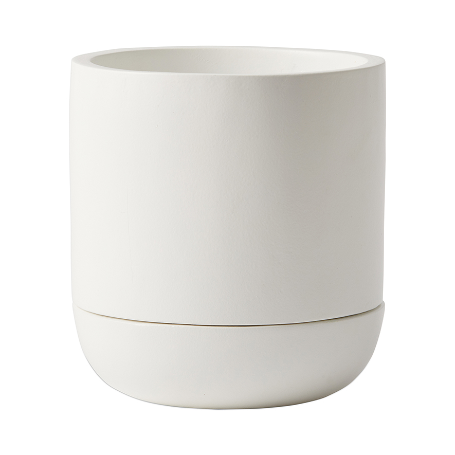 Linley White Large Pot | Adairs