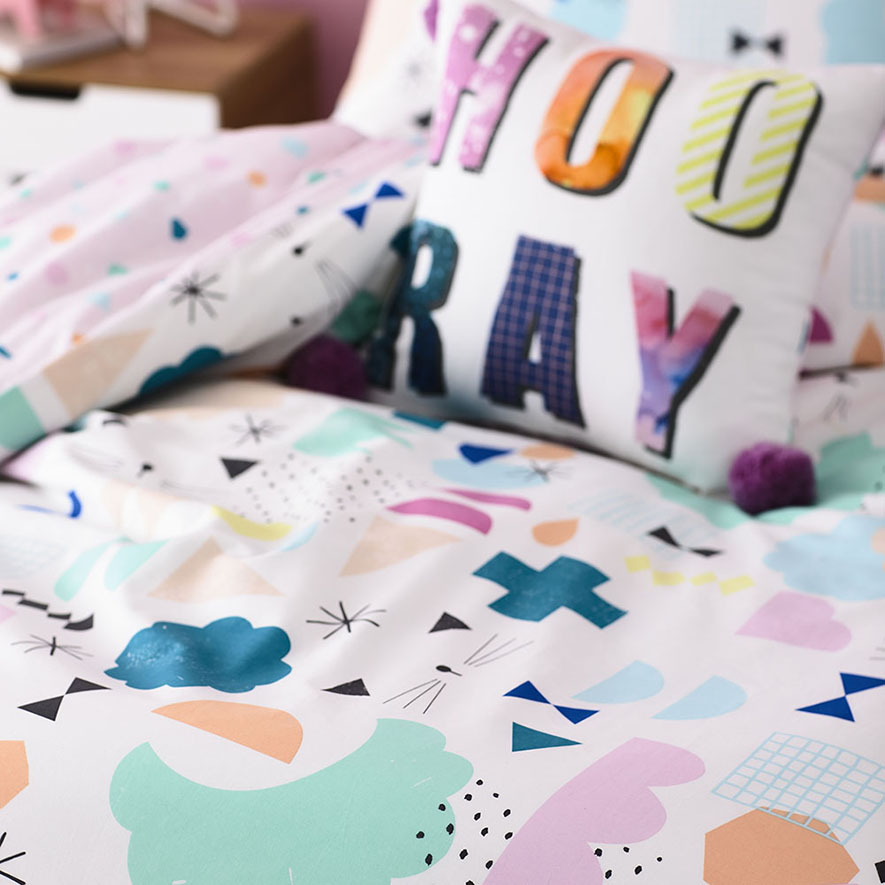 Hooray Quilt Cover Set | Adairs