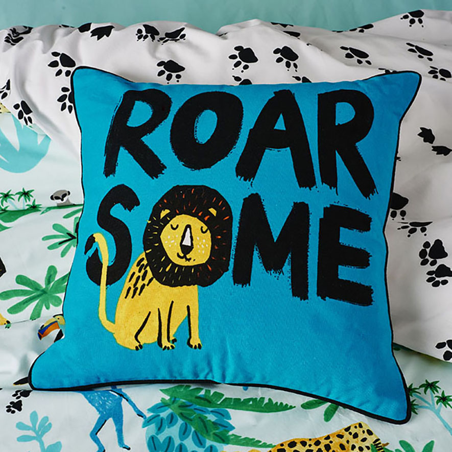 Adairs Kids - Jungle Safari Quilt Cover Set | Adairs