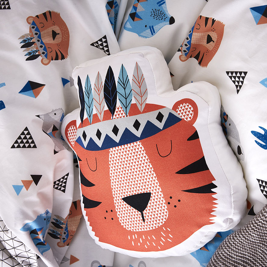 Adairs Kids - Aztec Animals Quilt Cover Set | Adairs