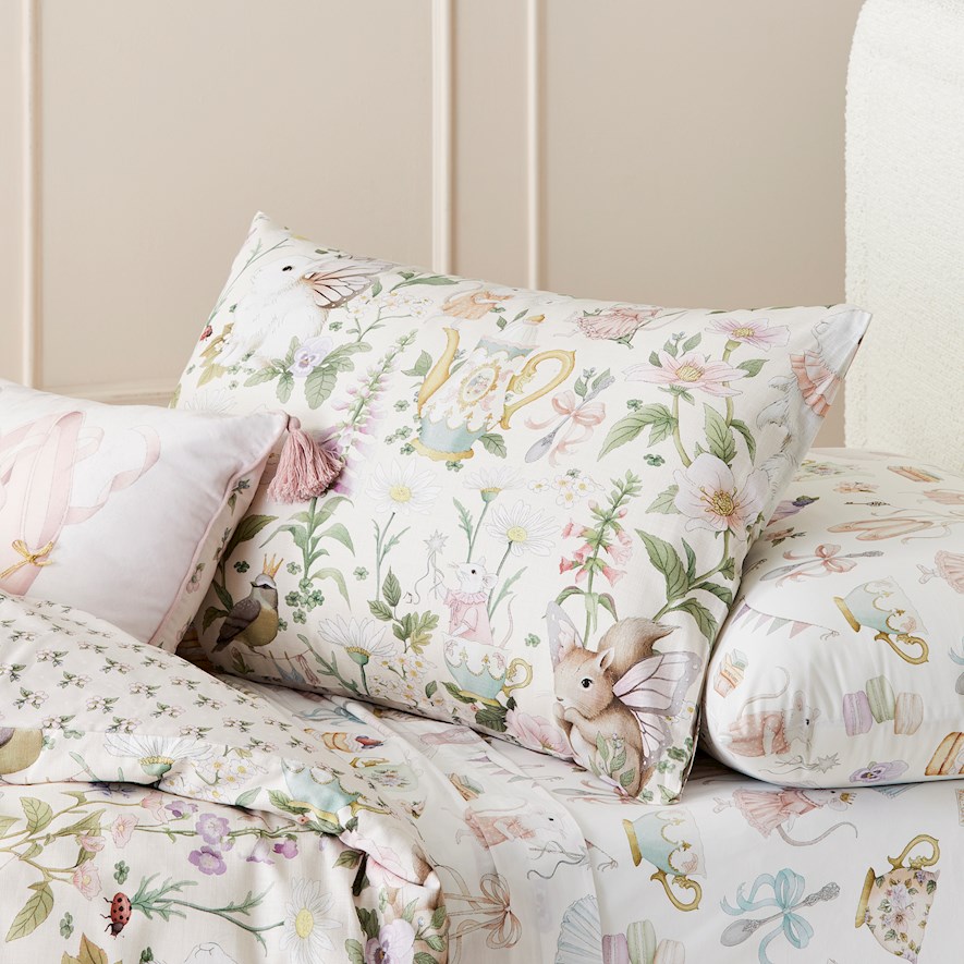 Adairs Kids - Fleur Harris Garden Party Multi Quilt Cover Set | Adairs