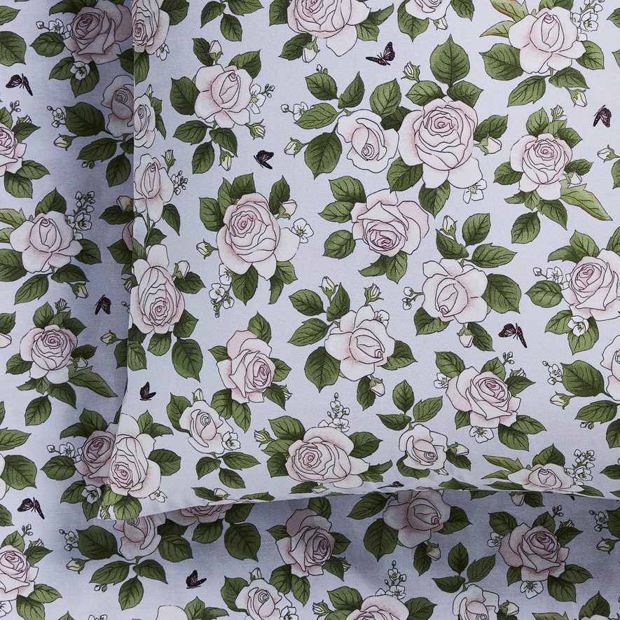 Adairs Kids - Fleur Harris Butterfly Rose Sheet Set | Adairs