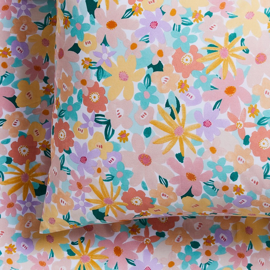 Adairs Kids - Elsie Floral Gelati Combo Sheet Set | Adairs