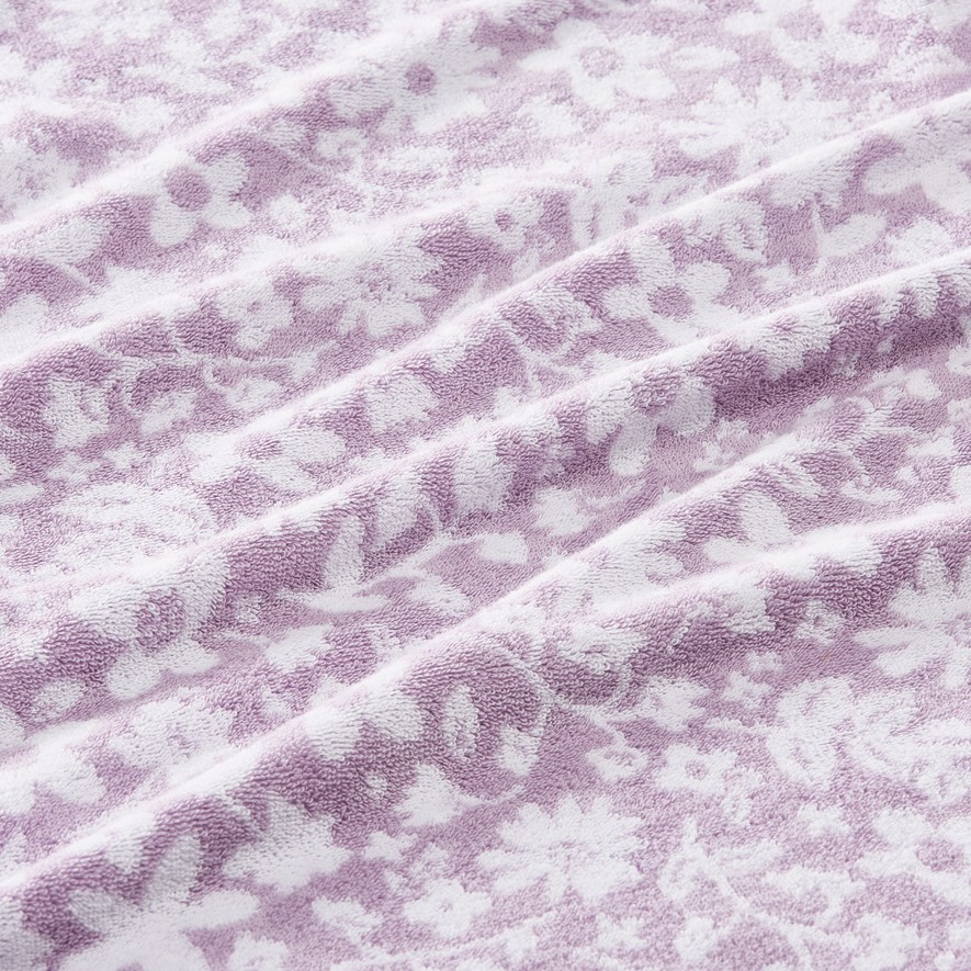 Adairs Kids - Harmony Floral Lilac Bath Towel | Adairs