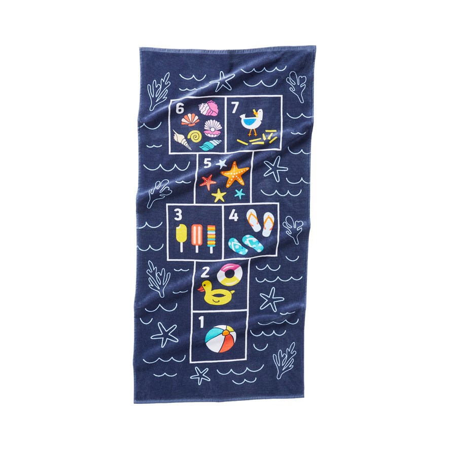 Adairs Kids - Sand Free Hopscotch Beach Towel | Adairs