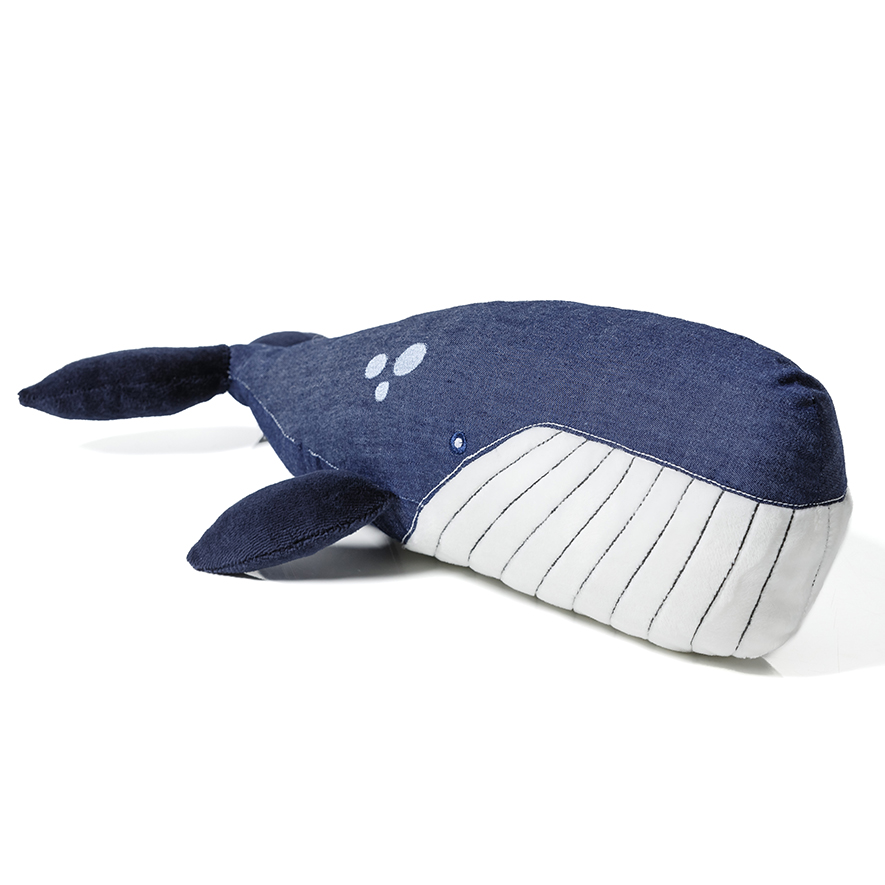 Adairs Kids - Designer Whale Cushion | Adairs