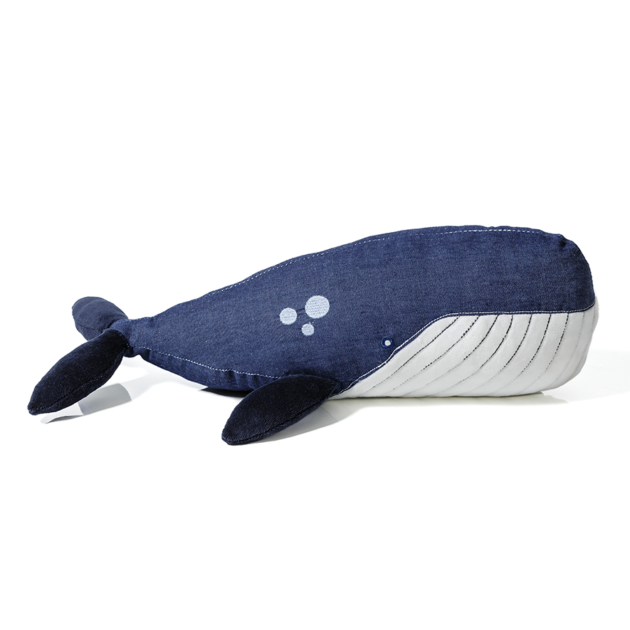 Adairs Kids - Designer Whale Cushion | Adairs