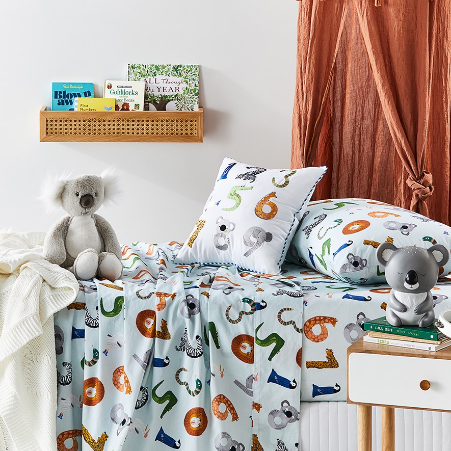 Adairs Kids - Number Fun Novelty Cushion | Adairs