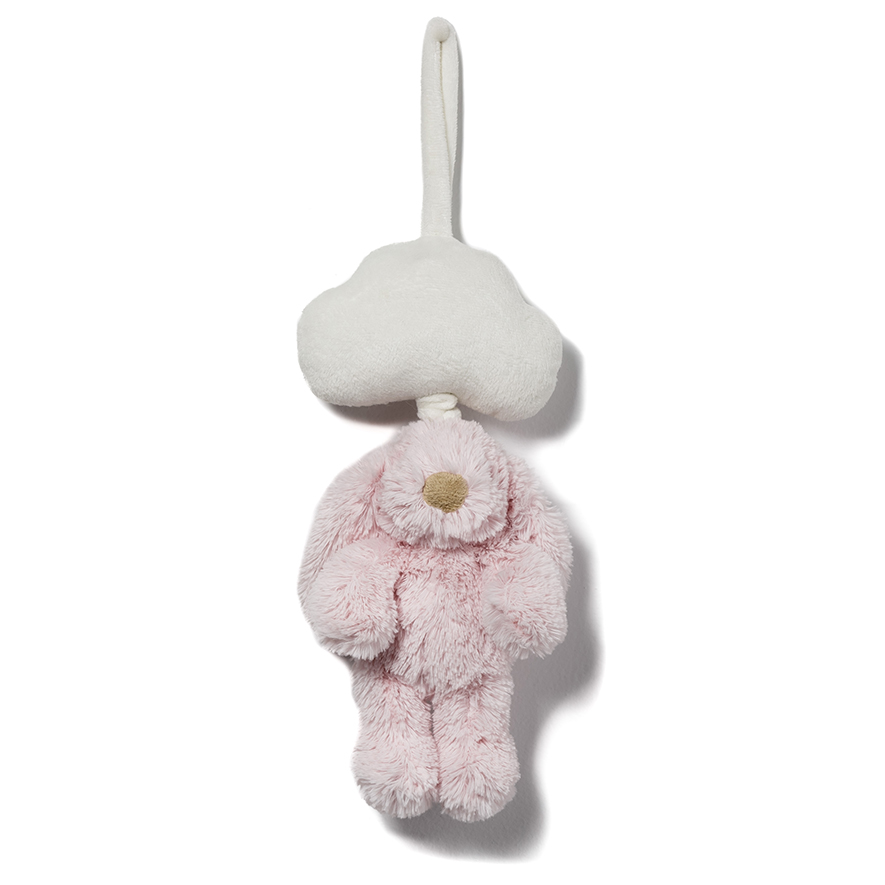 Adairs Baby - Cuddle Toy Collection Pink Bunny Mobile | Adairs