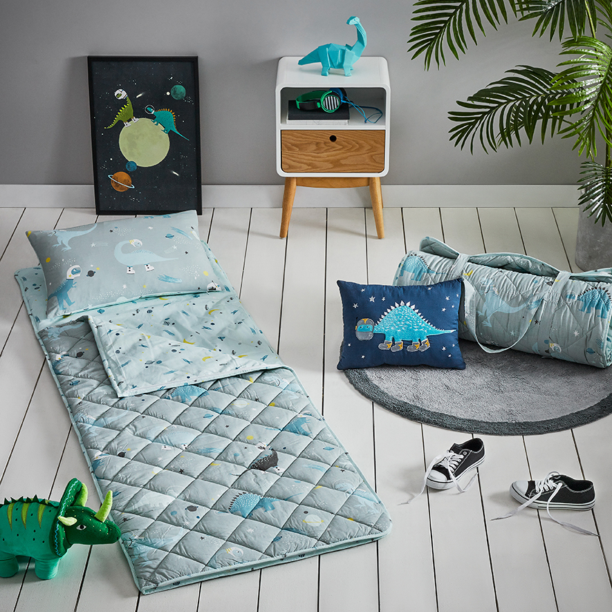 Adairs Kids - Galact-o-saurus Sleeping Bag | Adairs