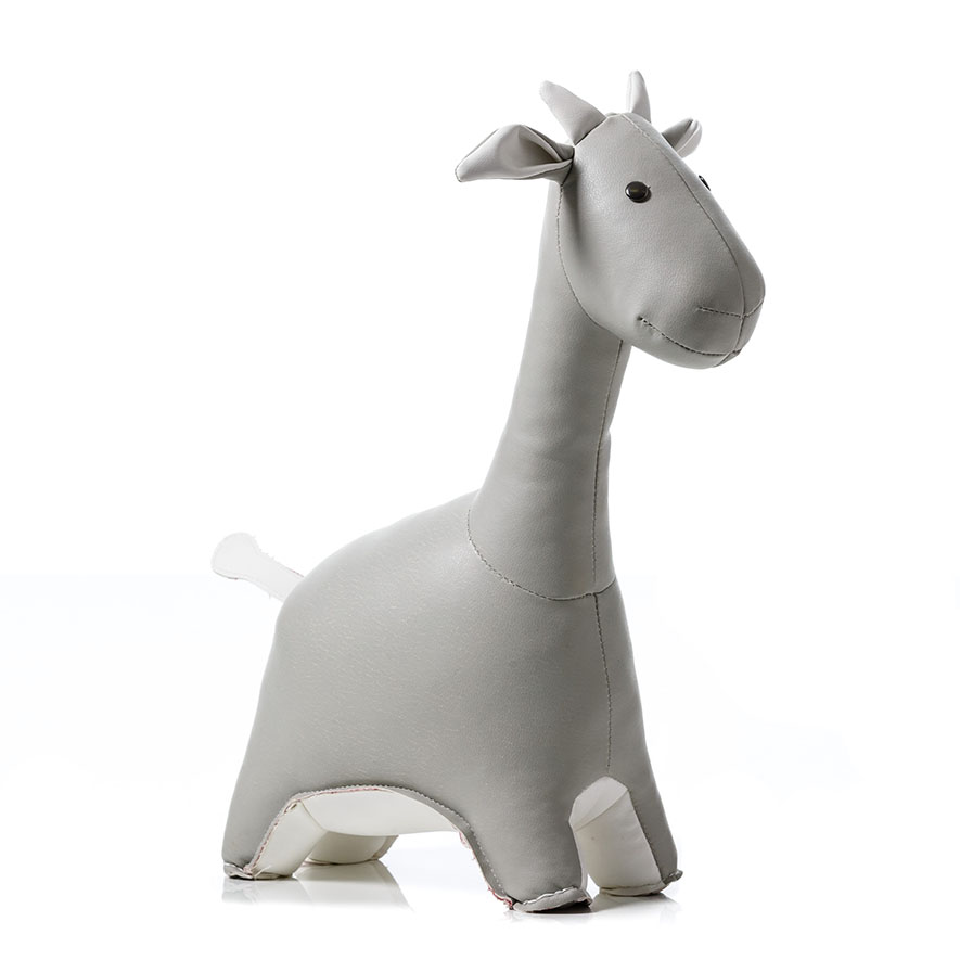 Adairs Kids - Grey Giraffe Animal Door Stop | Adairs