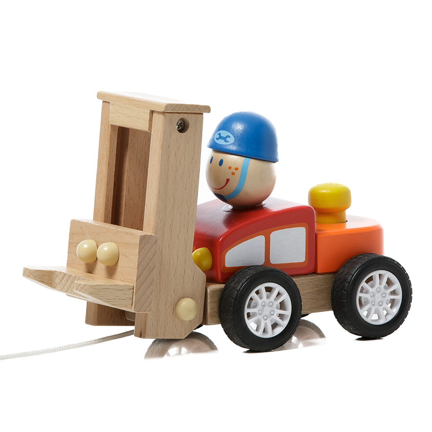 Adairs Kids - Timber Toy Collection Fork Lift Truck | Adairs
