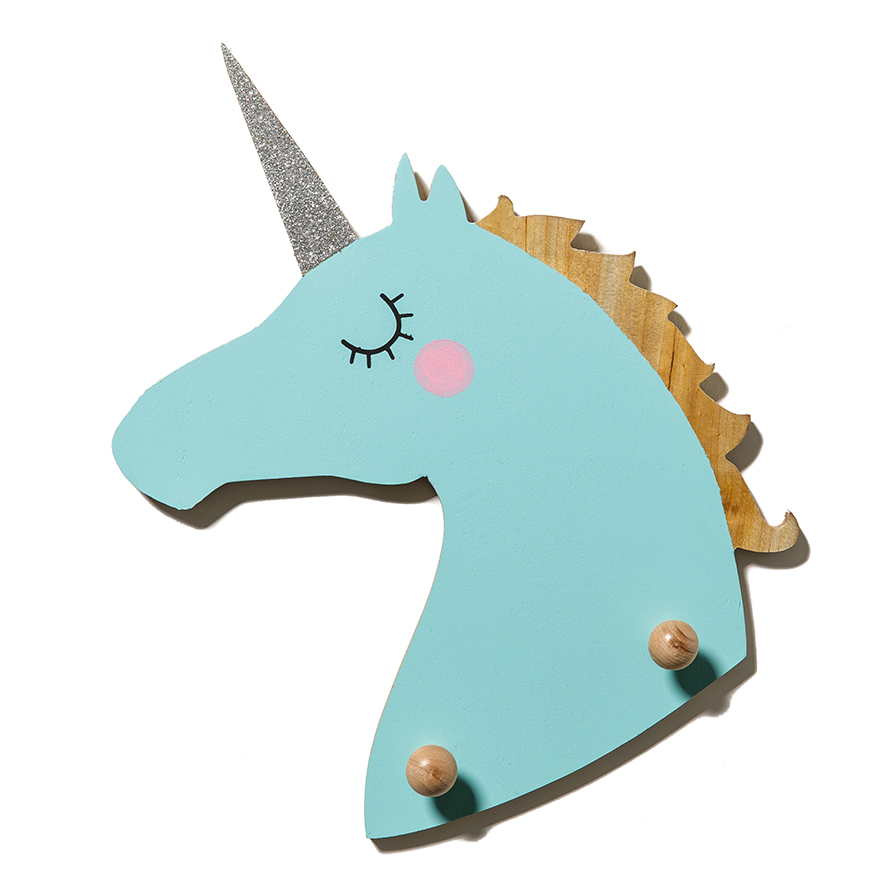 Adairs Kids - Shaped Wall Hook Unicorn | Adairs