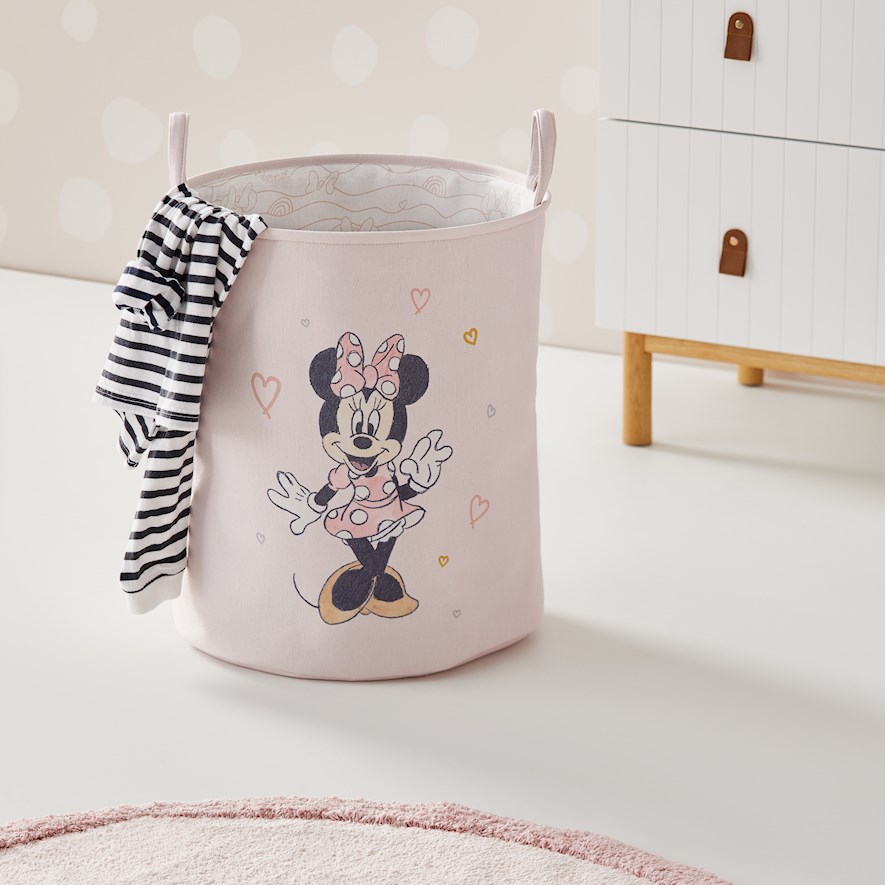 Adairs Kids - Disney Minnie Mouse Printed Basket | Adairs