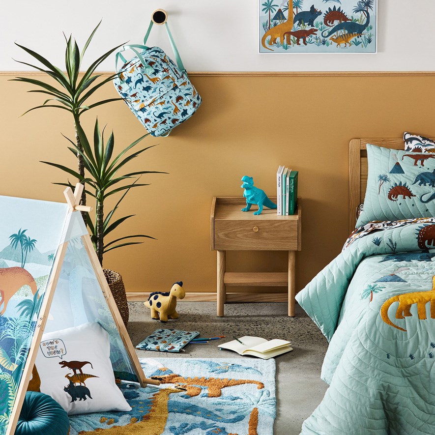 Adairs Kids - Study Mate Dinosaur Backpack | Adairs