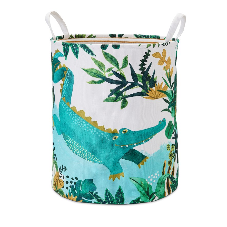 Adairs Kids - Snappy Croc Designer Printed Basket | Adairs