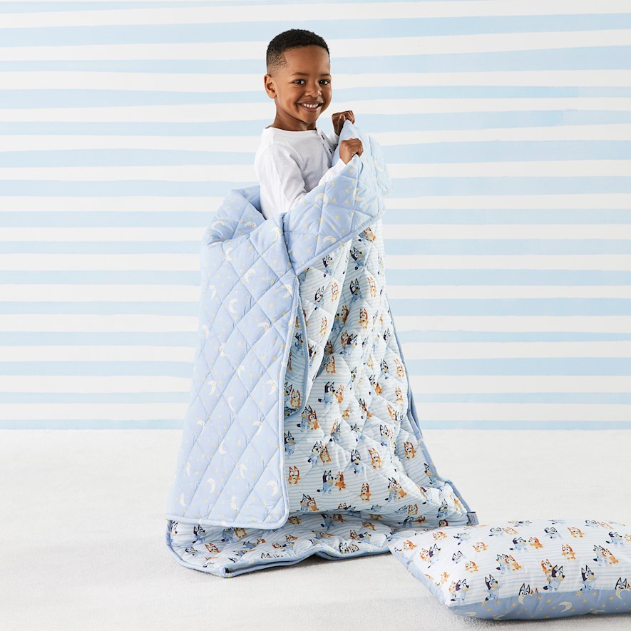 Adairs Kids - Bluey & Bingo Sleeping Bag | Adairs