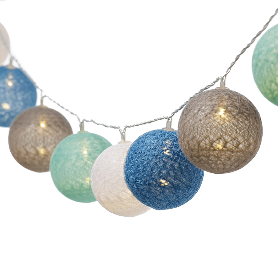 Adairs Kids - Twinkle String Light Blue Multi | Adairs