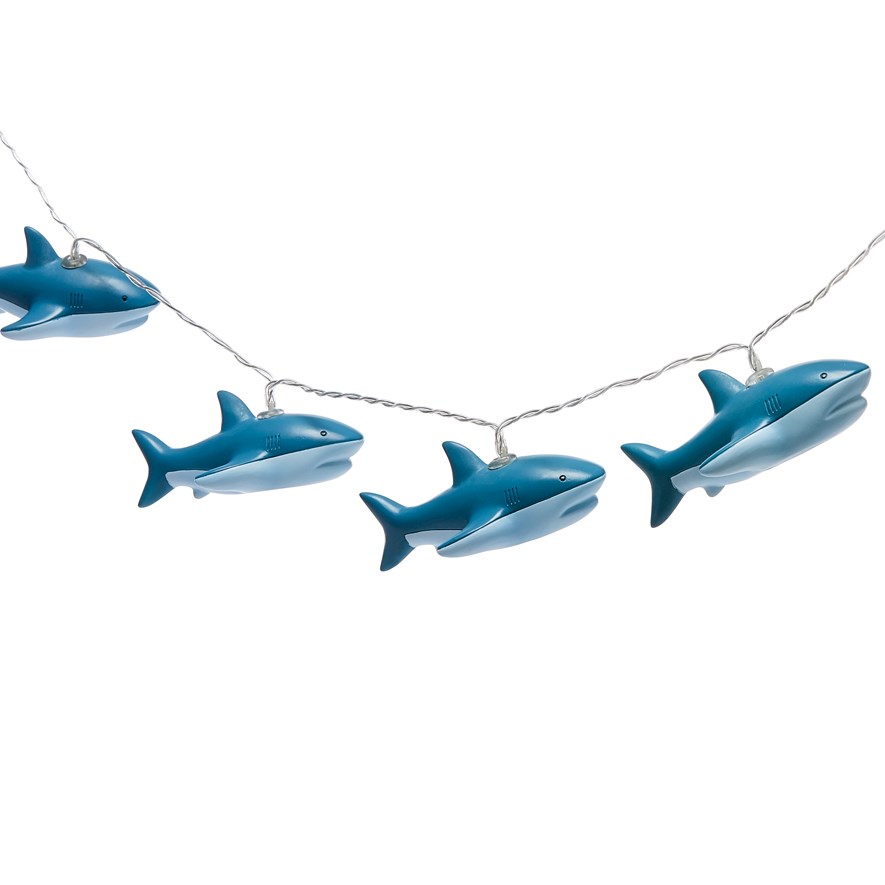 Adairs Kids - Shark Novelty String Lights | Adairs