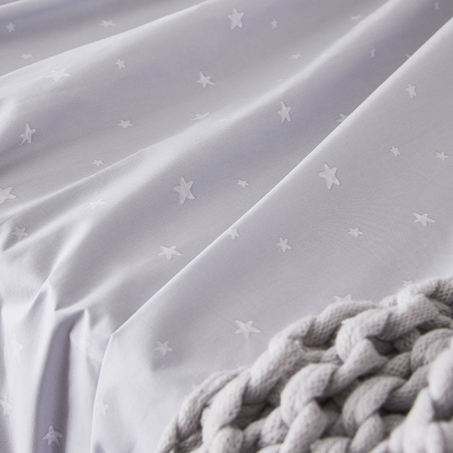 Adairs Baby - Sleep Tight Sheet Set Grey | Adairs