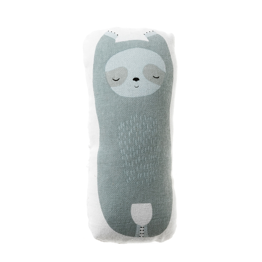 Adairs Baby - Fabric Shaped Rattle Sloth | Adairs
