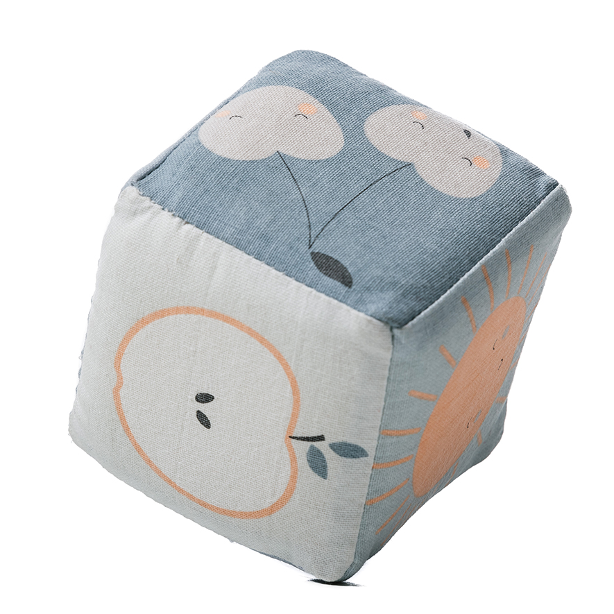 Adairs Baby - Fabric Play Cubes in a Pack of 3 | Adairs