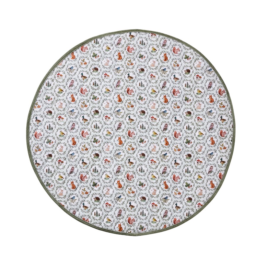Adairs Baby - Fleur Harris Ivy Green Storytime Quilted Play Mat | Adairs