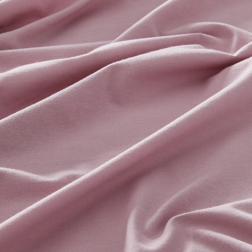 Adairs Baby - Cotton Jersey Violet Pink Fitted Sheet Set Pack of 2 | Adairs