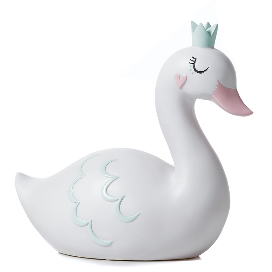 Adairs Kids - White Swan Night Light | Adairs